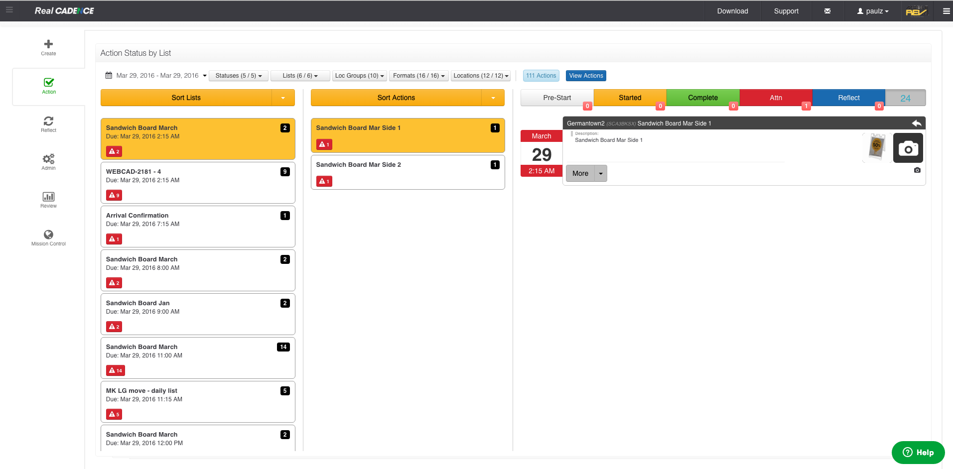 How to: Create A Reflection from Action View – Support Center